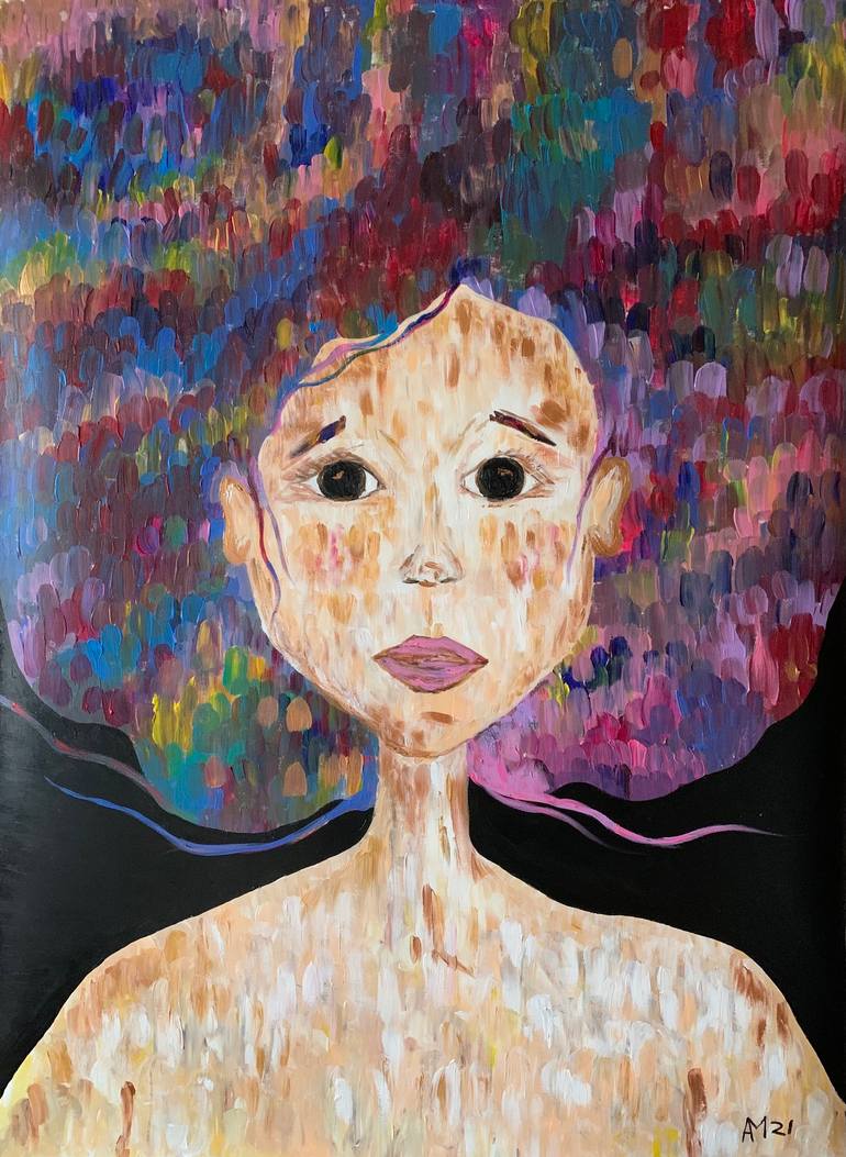 She Painting by Alena Morozova | Saatchi Art
