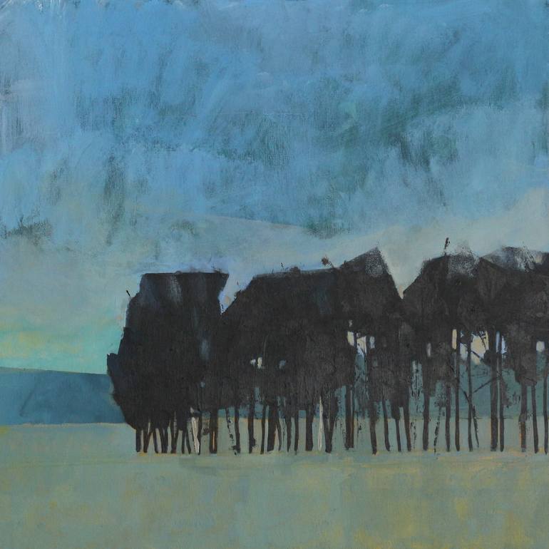 Trees Painting by Krzysiek Cyper | Saatchi Art