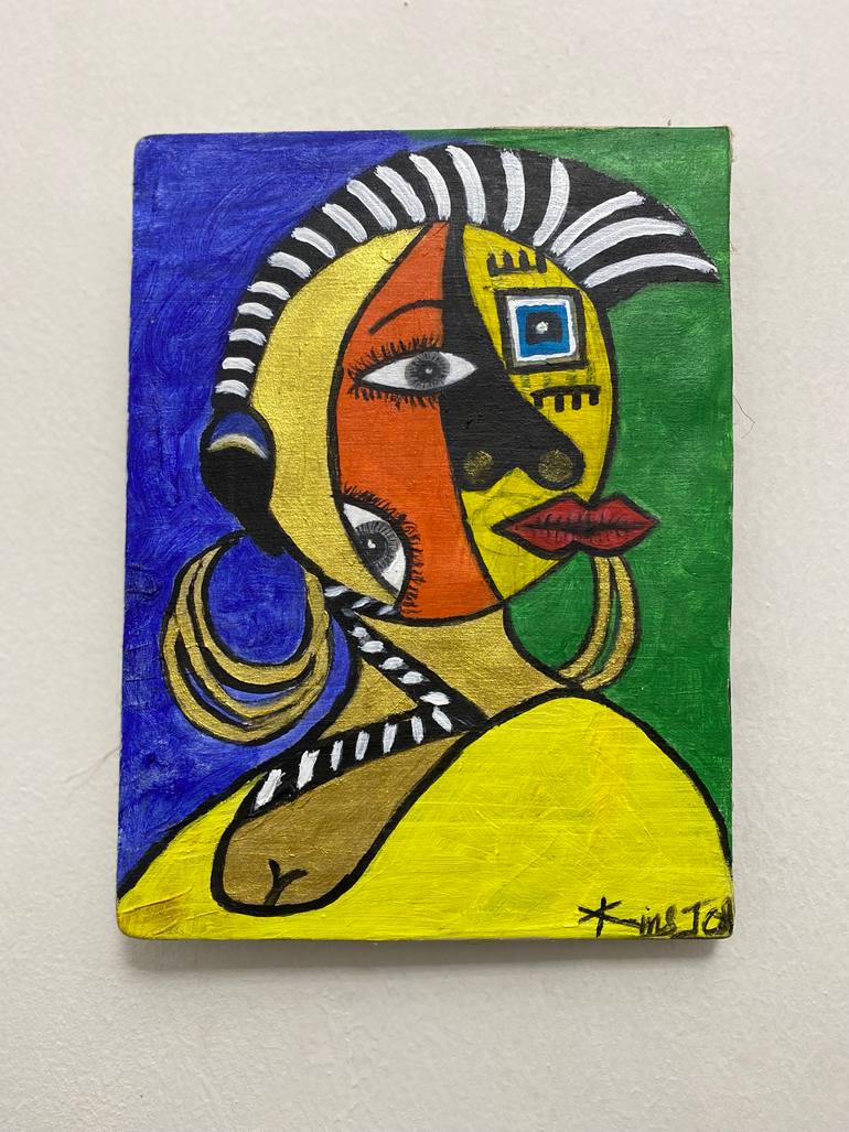 Chòkò Painting by Kingsley Nwangborogwu | Saatchi Art