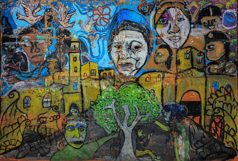 Flag of the Refugee Nation Painting by Artolution Nonprofit ...