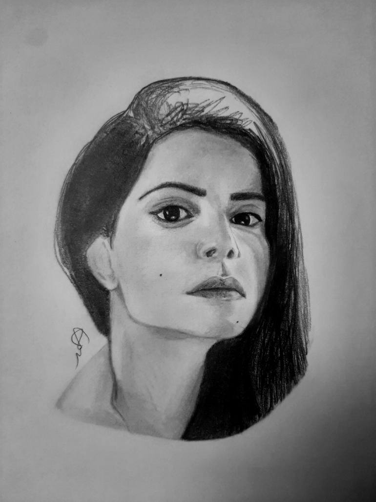 Nadia Drawing by Ahmed Sabry | Saatchi Art