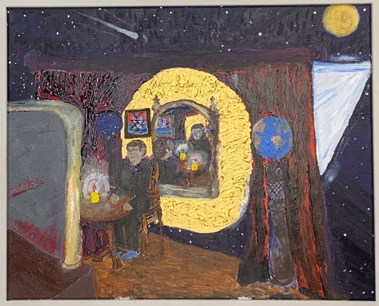 Chamber of Reflection Painting by Caleb Finch | Saatchi Art