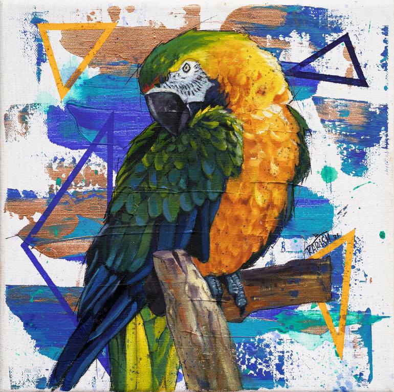 Preen Painting by Karish Art | Saatchi Art