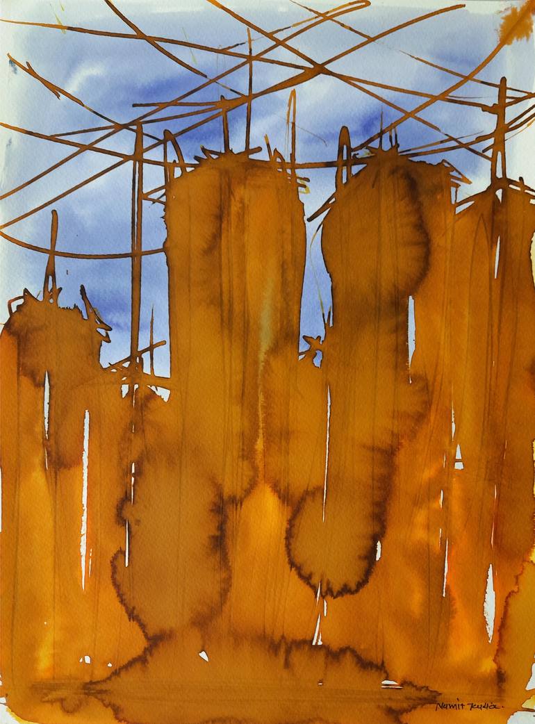Untitled-40 Painting by Namit Kadia | Saatchi Art