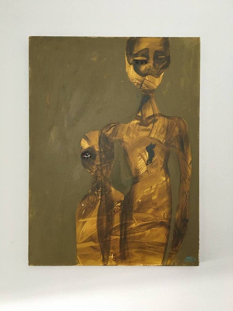 They Painting by Nika Kletski | Saatchi Art