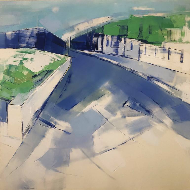 La Strada Painting by Loredana Campa | Saatchi Art