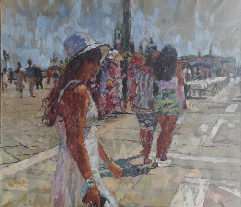 Venice Painting by Polonica Petek Zelenik | Saatchi Art