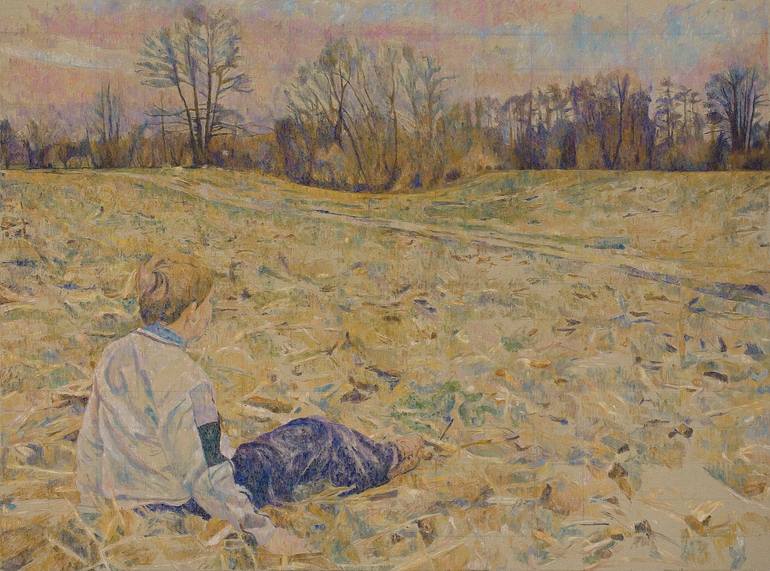 Observation Painting by Polona Petek | Saatchi Art