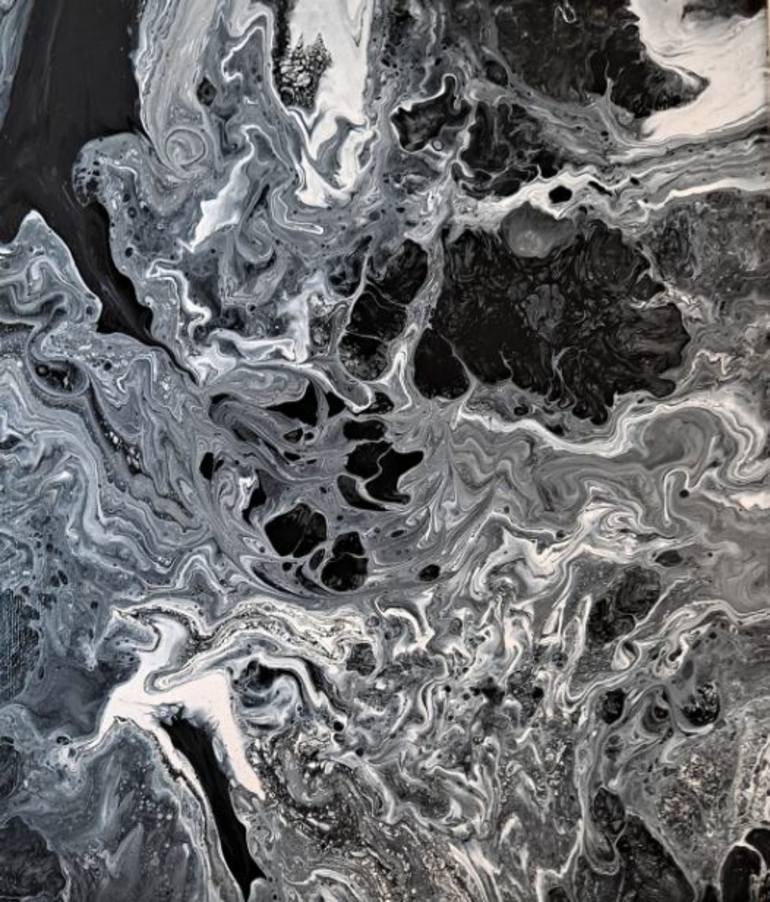 Not Just Black and White Painting by Carey Digsby | Saatchi Art