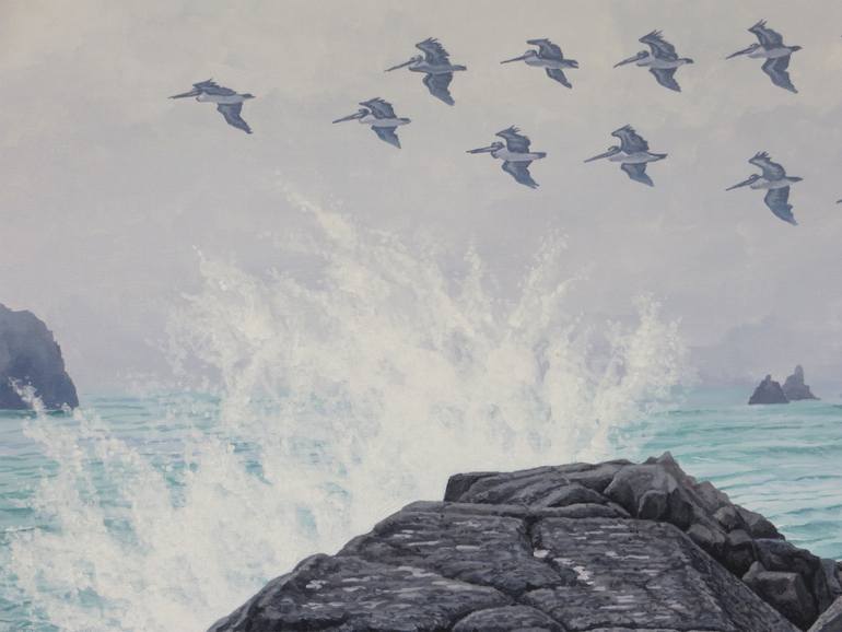 The Jetty Painting by Craig Magoon | Saatchi Art