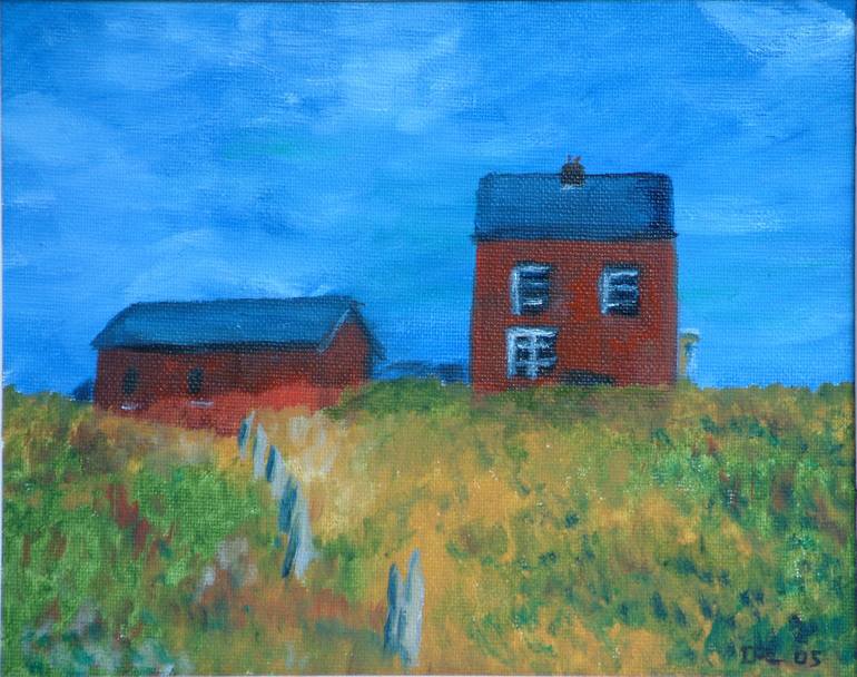 Canal House, Bolton Painting by David Langston | Saatchi Art