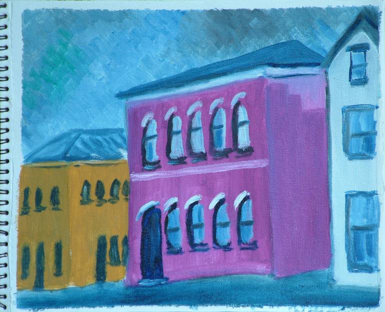 Oldbury, West Midlands Painting by David Langston | Saatchi Art