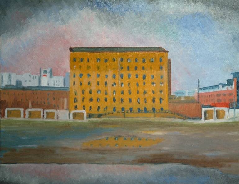 Gt Ancoats St., Manchester Painting by David Langston | Saatchi Art