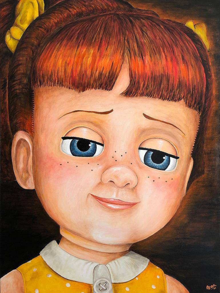 Gaby Gaby Painting by Andres GONZALEZ | Saatchi Art