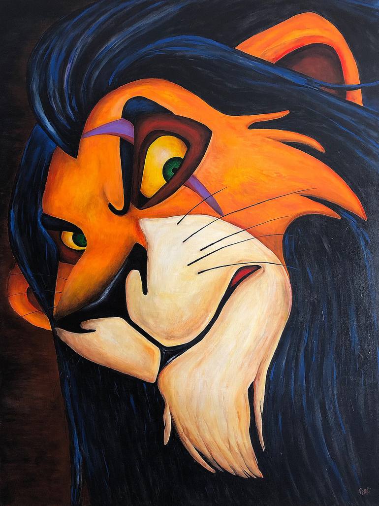 Scar Painting by Andres GONZALEZ | Saatchi Art