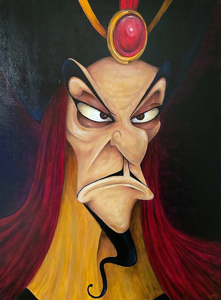 Jafar Painting by Andres GONZALEZ | Saatchi Art