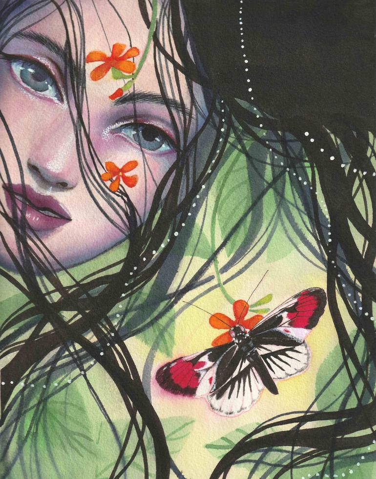 Coma Rhopal of the Psyche Painting by Alleon Arts | Saatchi Art