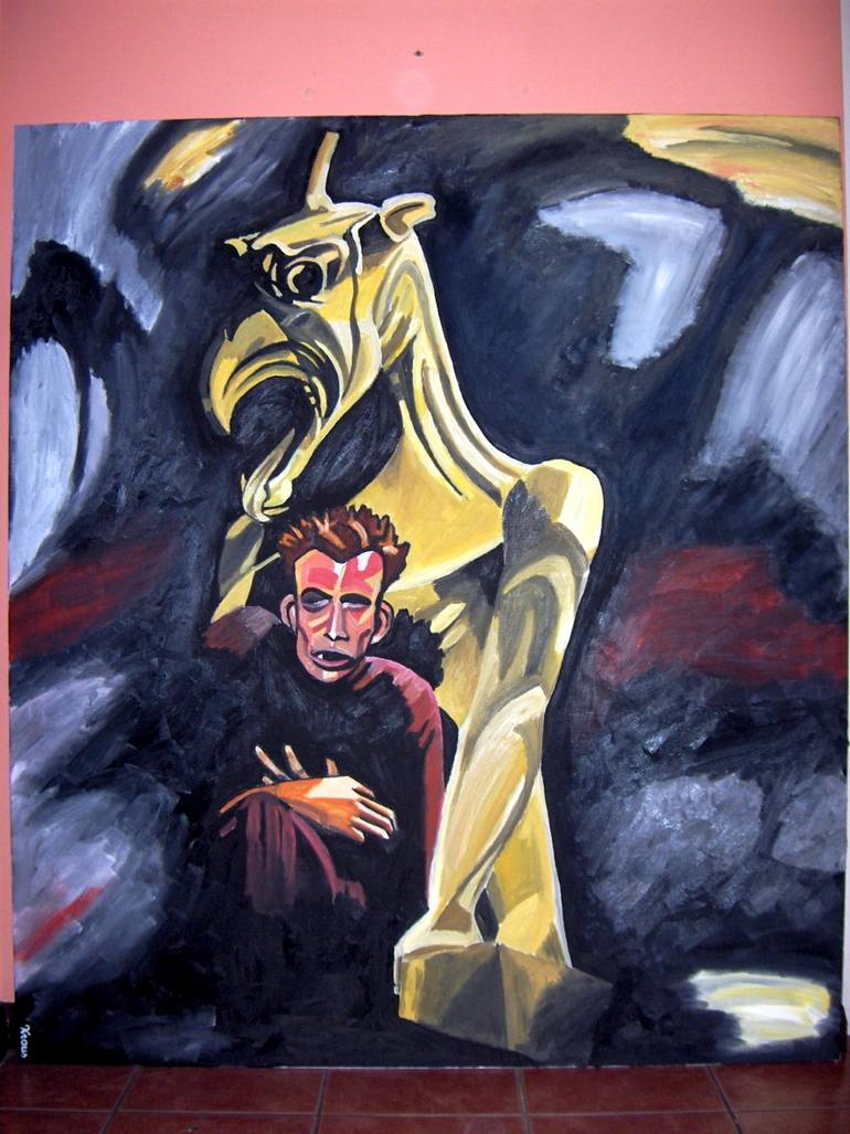 Quasimodo Painting by Sigurd Kraus | Saatchi Art