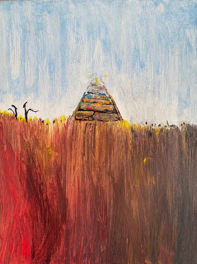 Alien world Painting by Delenian Morse | Saatchi Art