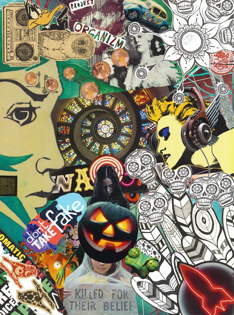 Organizm Collage by Tive Addic | Saatchi Art