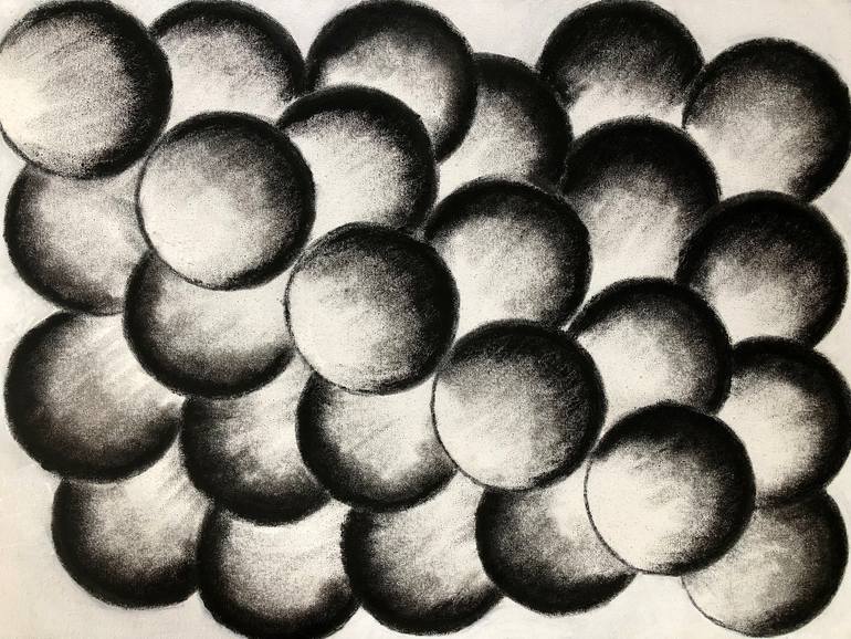 Orbs Drawing by Adam Jones | Saatchi Art