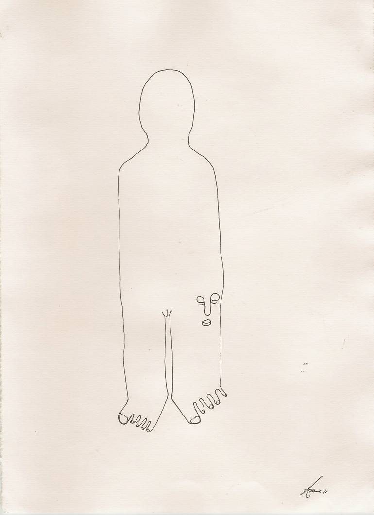 Defaced Drawing by anne higman | Saatchi Art