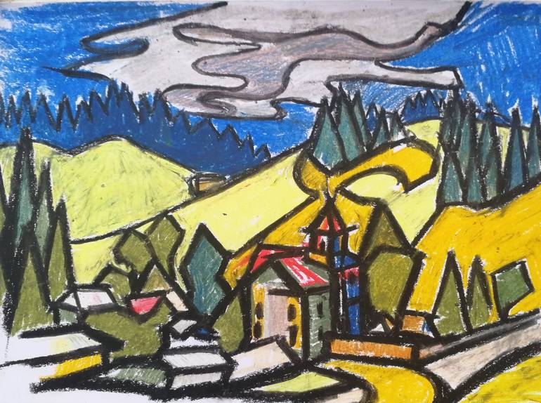 Sadiba Painting by Bohdan Halata | Saatchi Art