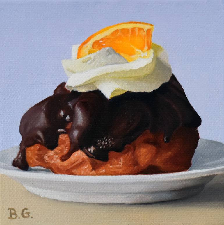 Pastry Painting by Bojan Gurbaj | Saatchi Art