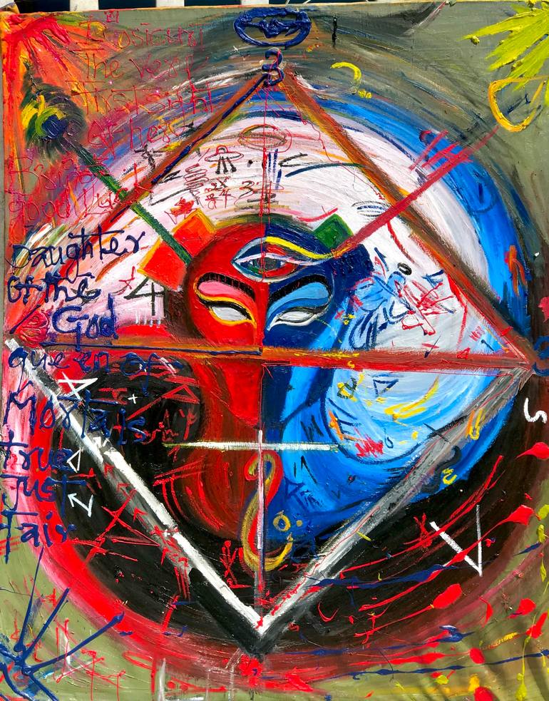 Diasocuri Painting by Aye Vera | Saatchi Art