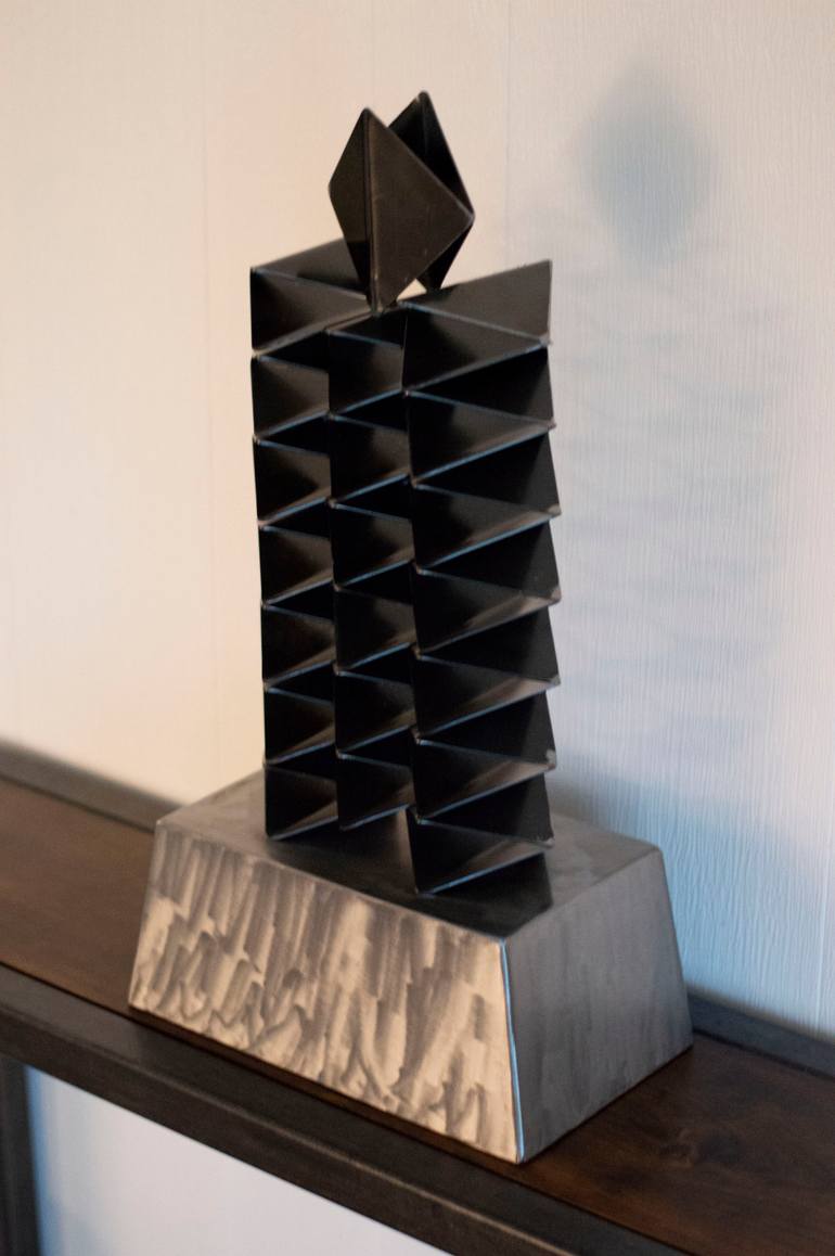 Triangulus Sculpture by Cameron Sault | Saatchi Art