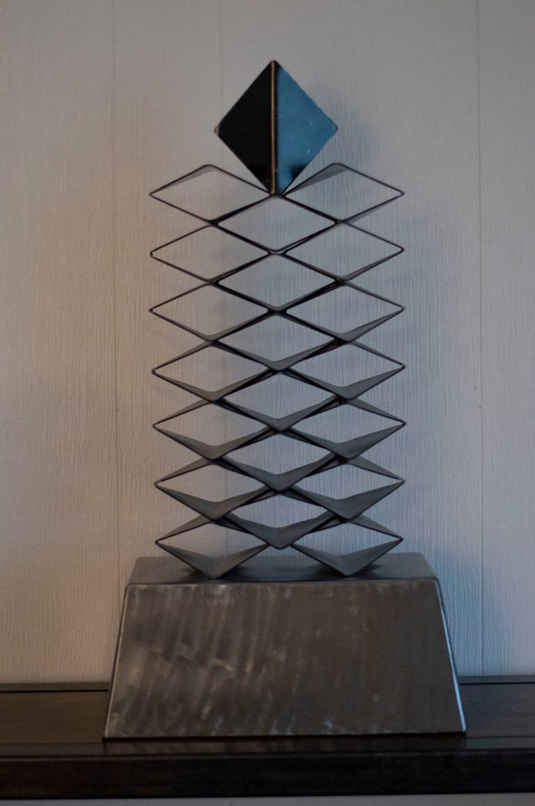 Triangulus Sculpture by Cameron Sault | Saatchi Art