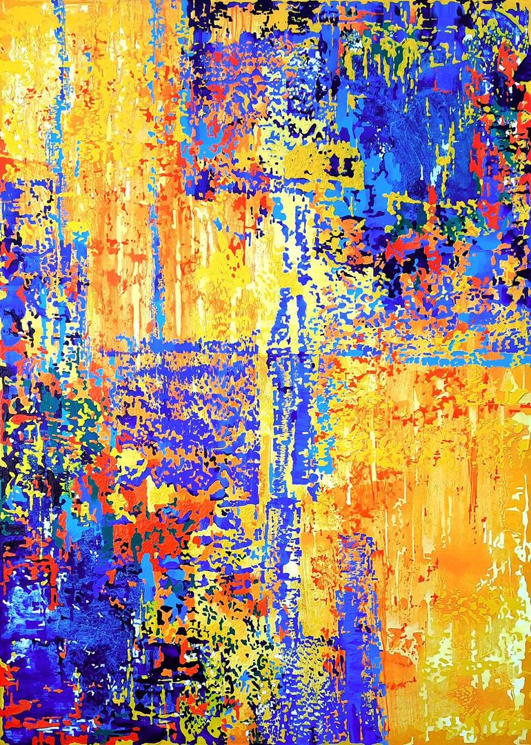 Wonderful Life Painting by Mariia Raskin | Saatchi Art