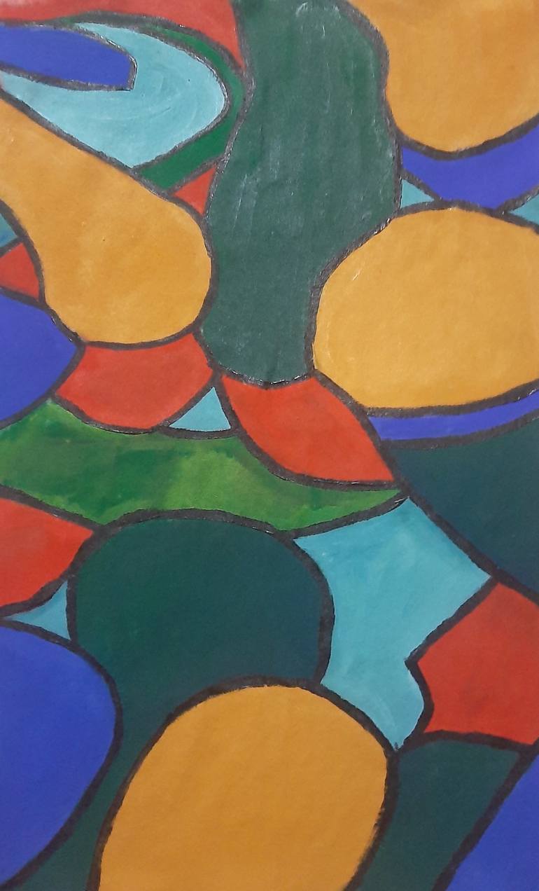 Abstract Painting by TYRONE Johnson | Saatchi Art