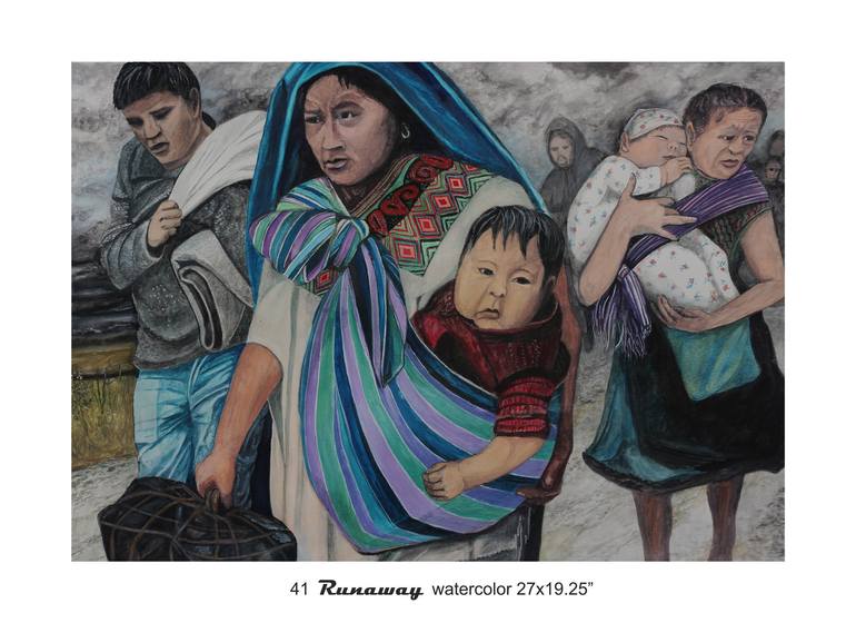 Runaway Painting by Jie Chiang Wu | Saatchi Art