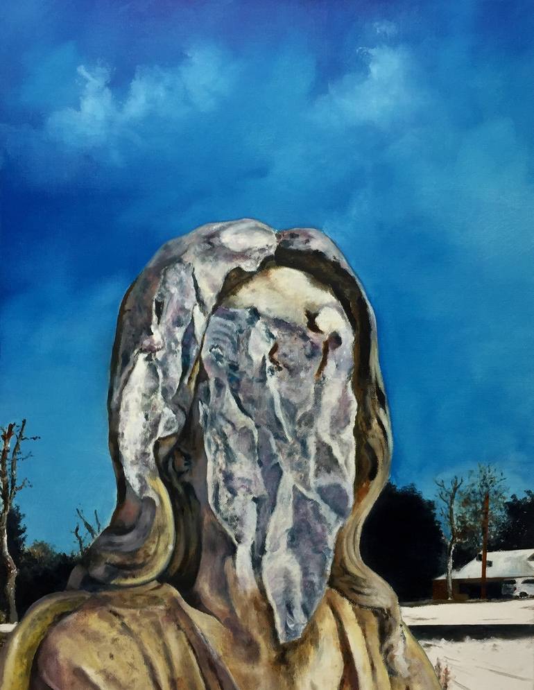Small town massacre Painting by Christopher Campbell | Saatchi Art