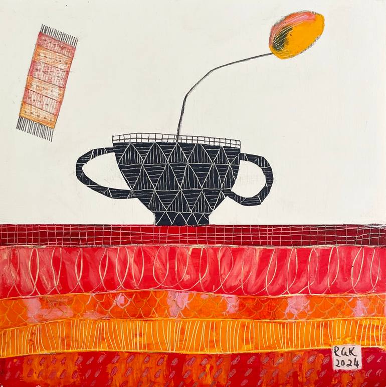 I Like Your New Glasses Painting by Robin Kerr | Saatchi Art