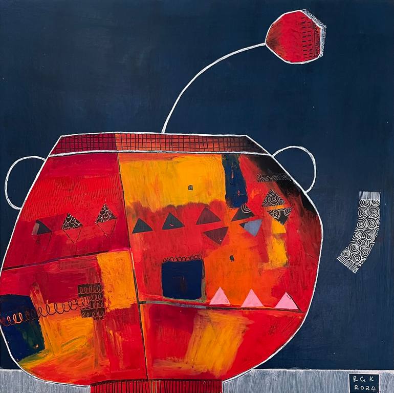 Fly With Me Painting by Robin Kerr | Saatchi Art