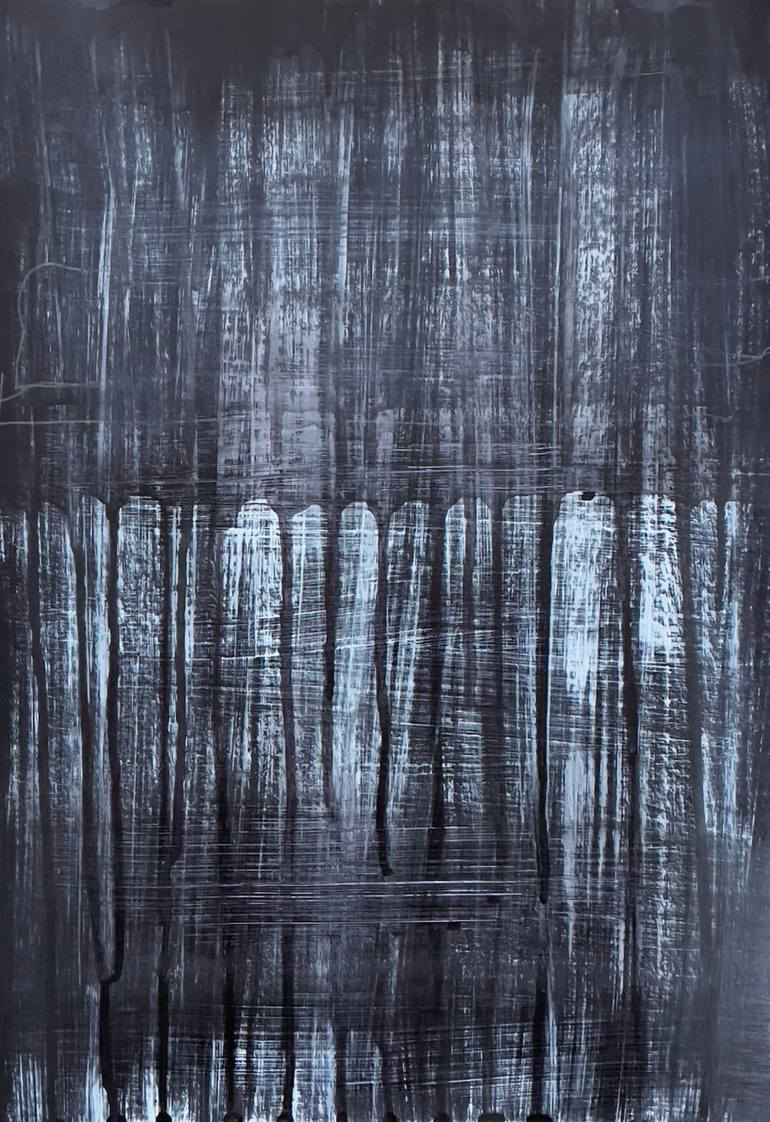 Twilight Field Composition 3 Painting by james murray | Saatchi Art