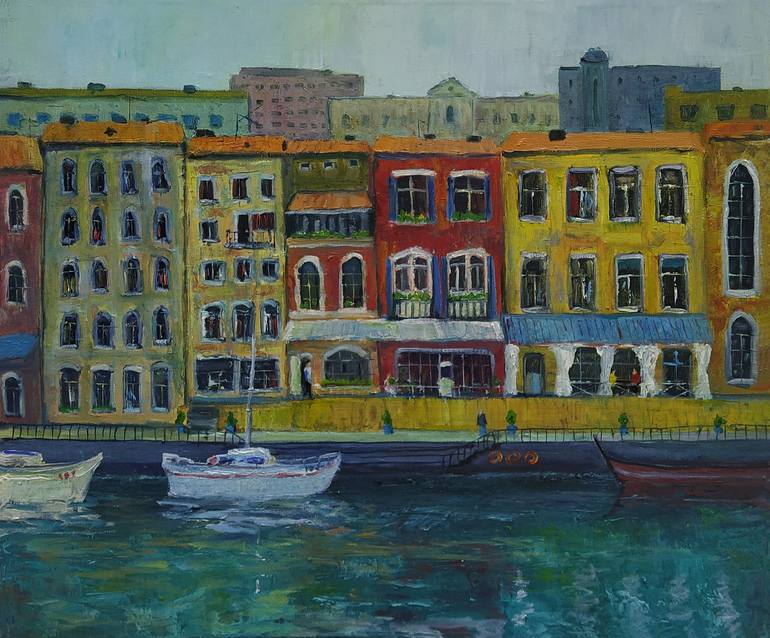 Oil painting Italian motive (50x60cm) Painting by Pavel Fomin | Saatchi Art