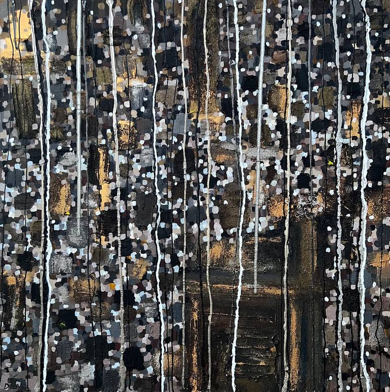 HAIL Painting by Juliya Delani | Saatchi Art