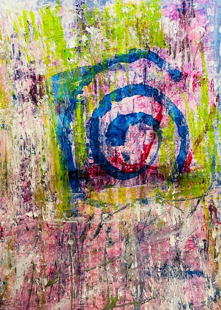 Circle of life Painting by Usha Rajagopal | Saatchi Art