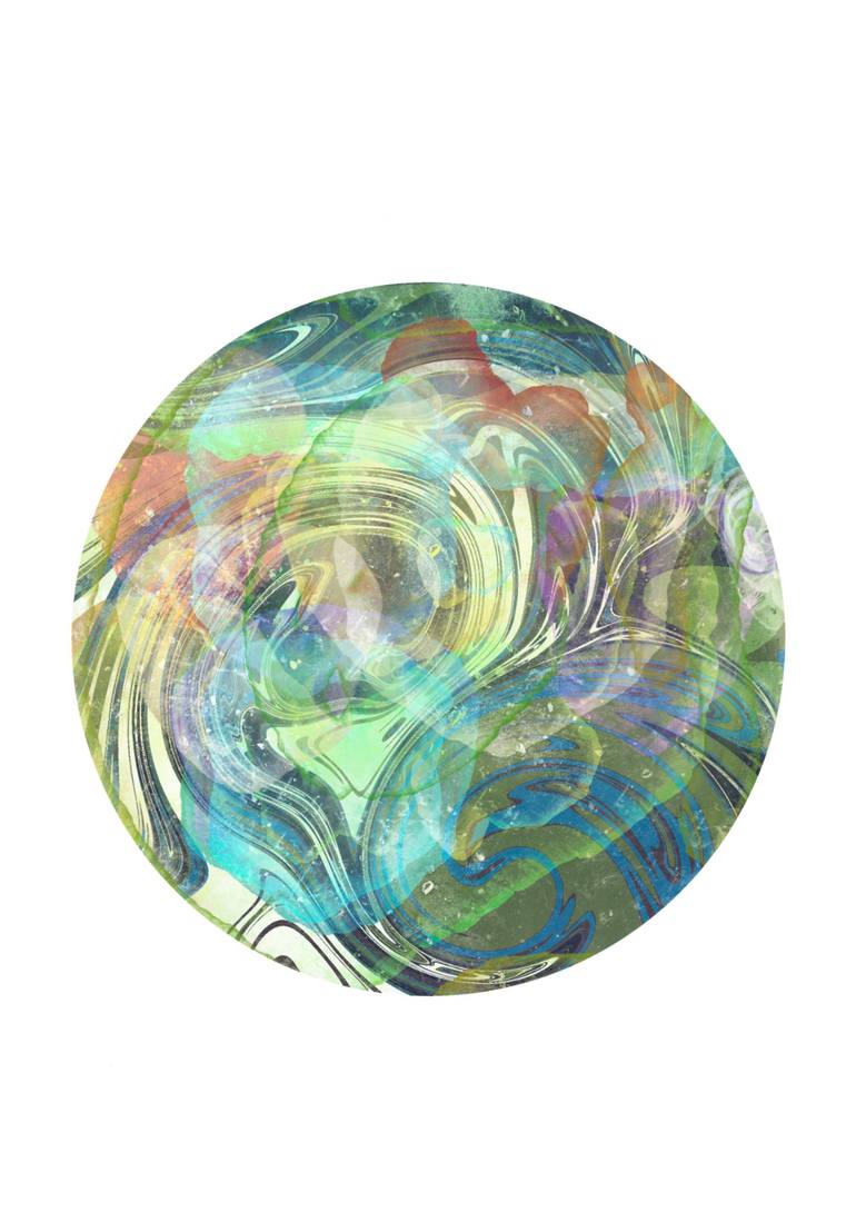 Inside Her Heart Painting by Kamila Valmar | Saatchi Art