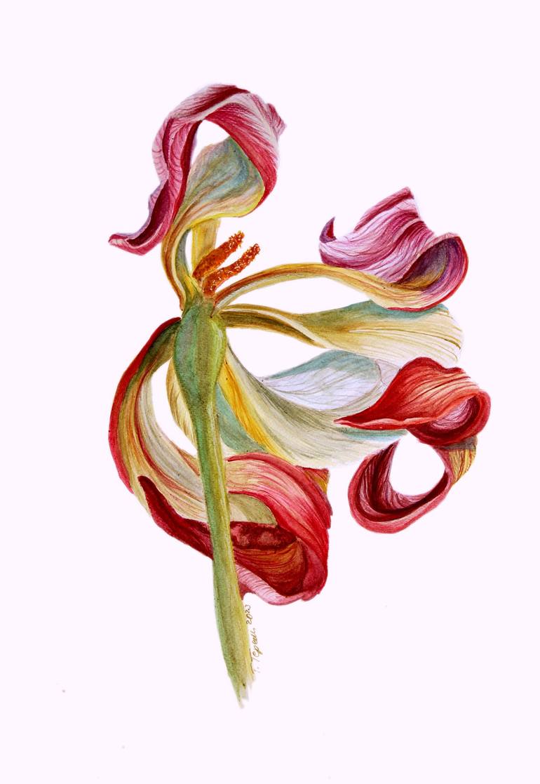 The last breath Painting by Tetiana Teresh | Saatchi Art