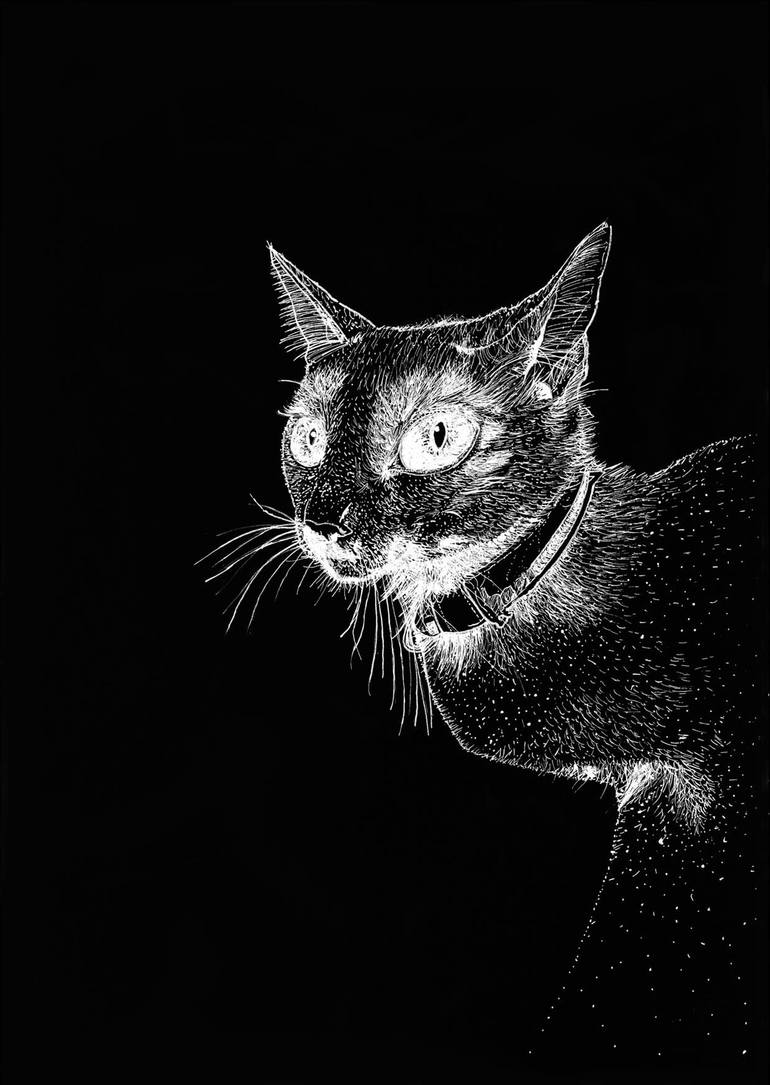 Zelda, wanting Painting by Francisco Alexander | Saatchi Art