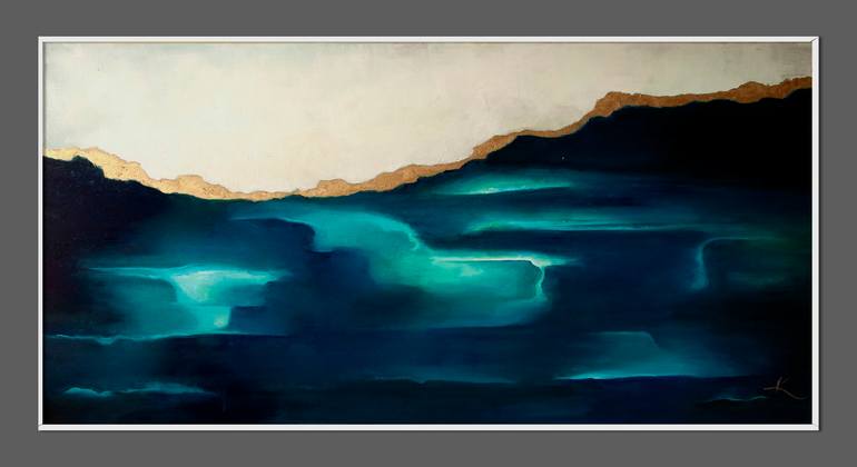 Ice Painting by Karolina Masiewicz | Saatchi Art