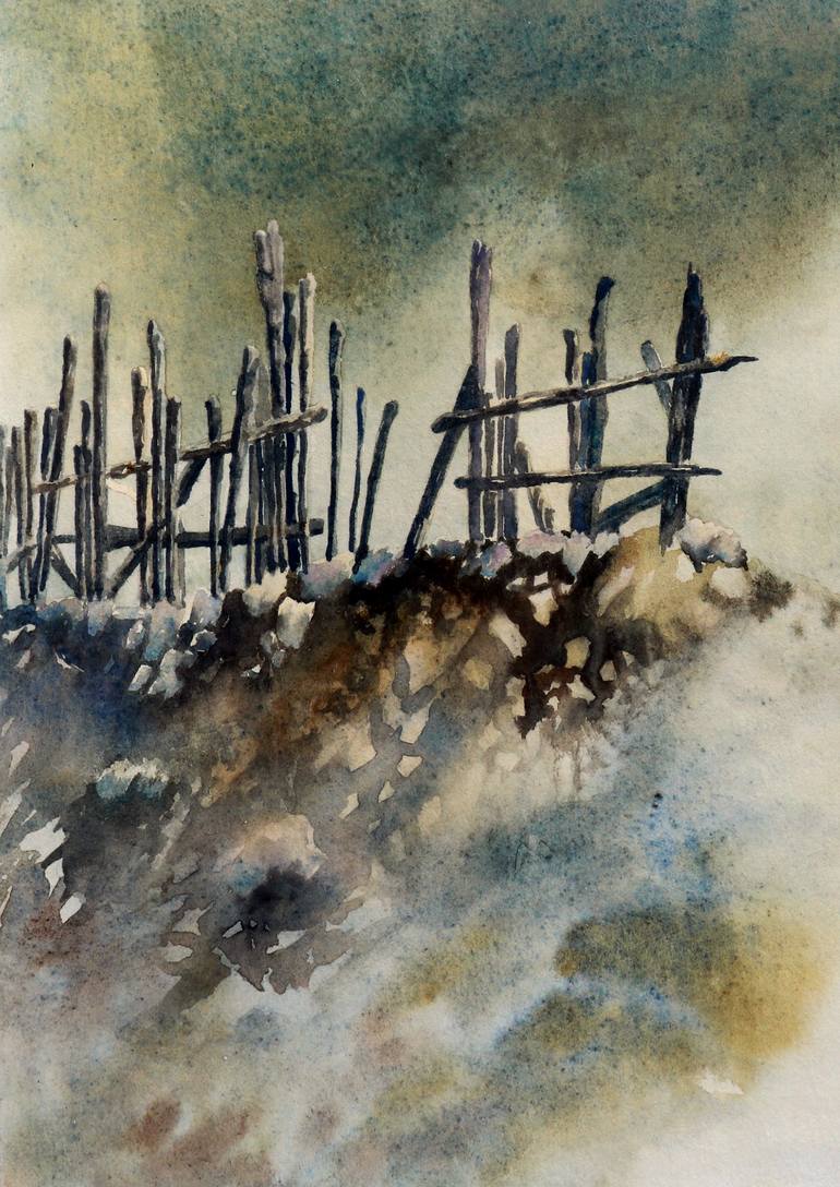 Barriers Painting by Jean-François Altmayer | Saatchi Art