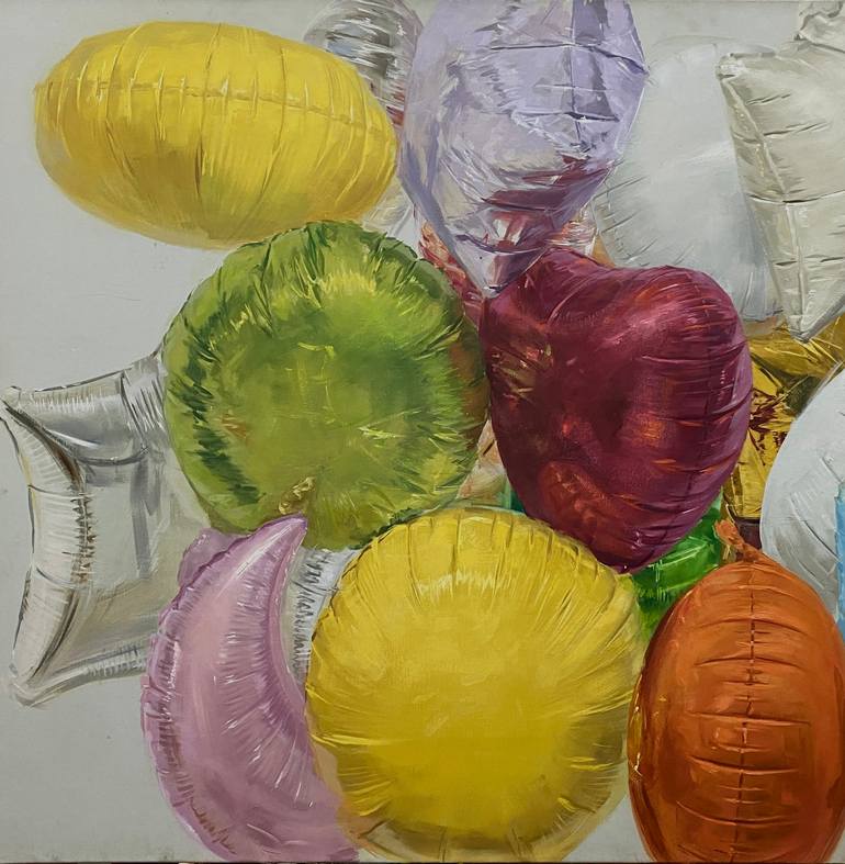 Chromatic Reverie 1 Painting by Andres Moya | Saatchi Art