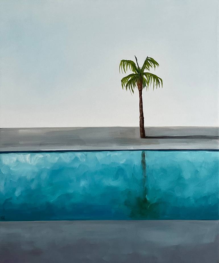Pool No. 17 Painting by Kory Alexander | Saatchi Art