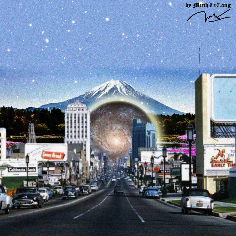 Travel to Other Dimension Collage by Lê Công Minh | Saatchi Art