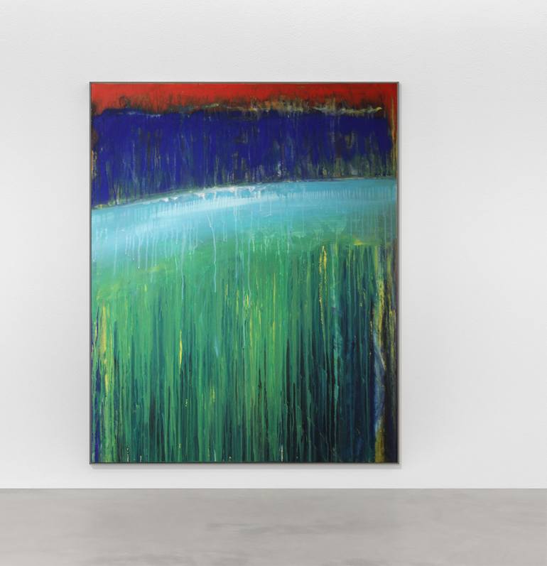 planet uranium Painting by Volodymyr Melymuka | Saatchi Art